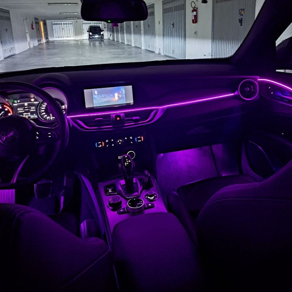 Alfa Romeo Stelvio Kit Led Ambient Light RGB Universale – AmolamiAuto